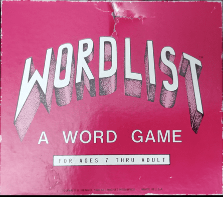 Word List | Board Game | BoardGameGeek