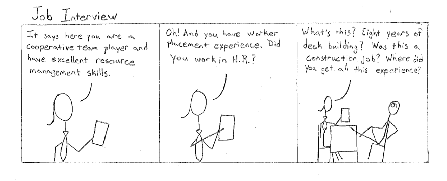 Job Interview | Full Frontal Board Games: a Weekly Comic | BoardGameGeek