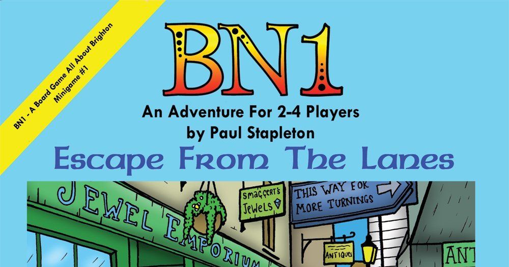 BN1: Escape From The Lanes | Board Game | BoardGameGeek