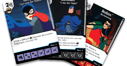 DC Comics Dice Masters: Batman the Animated Series Promo Cards | Board ...
