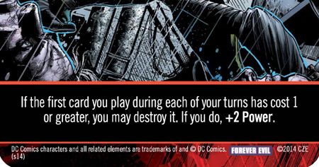 DC Deck-Building Game: Forever Evil – Bane Super Villain | Board Game ...