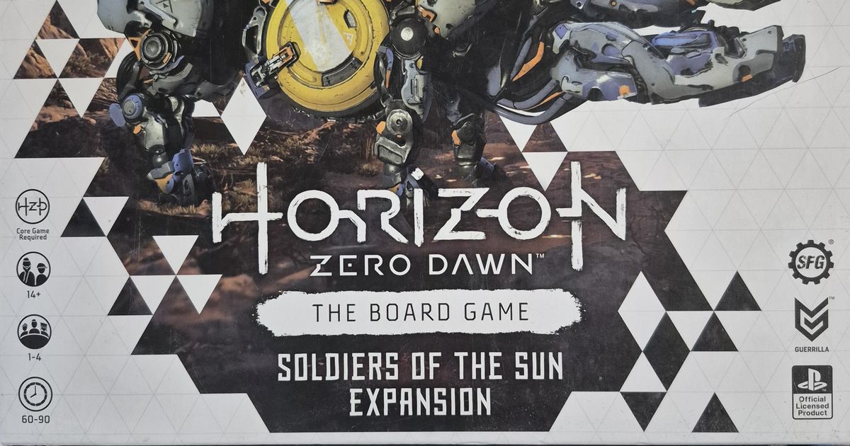 Horizon Zero Dawn: The Board Game – Soldiers of the Sun | Board Game ...