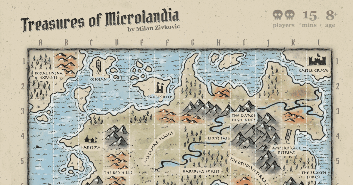 Treasures of Microlandia | Board Game | BoardGameGeek