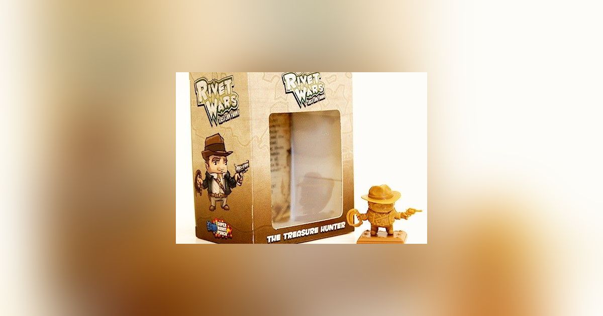 Rivet Wars: The Treasure Hunter | Board Game | BoardGameGeek
