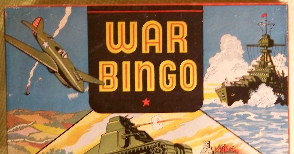 War Bingo | Board Game | BoardGameGeek