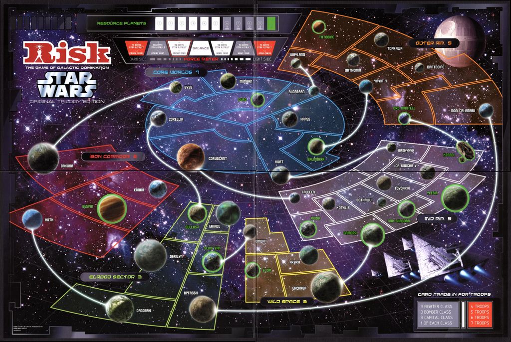 clone wars planets list