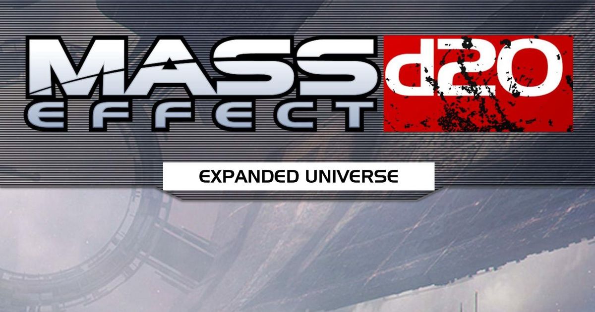 Mass Effect D20: Expanded Universe | RPG Item | RPGGeek