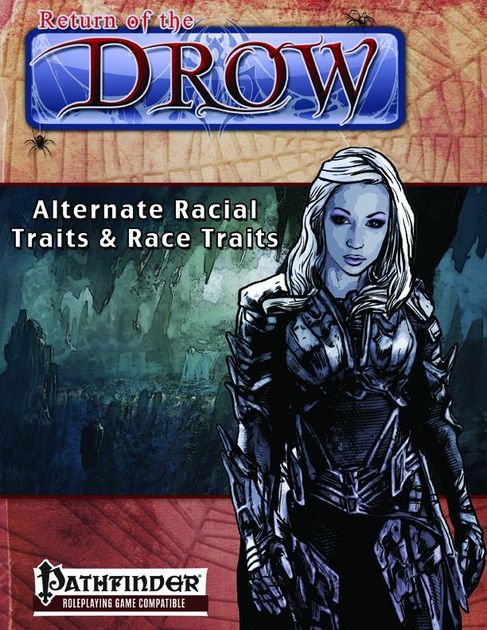 Return of the Drow: Alternate Racial Traits & Race Traits | RPG Item ...