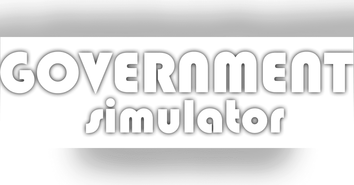 Government Simulator | Video Game | VideoGameGeek