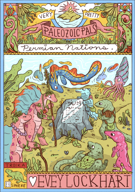 Very Pretty Paleozoic Pals: Permian Nations | RPG Item | RPGGeek