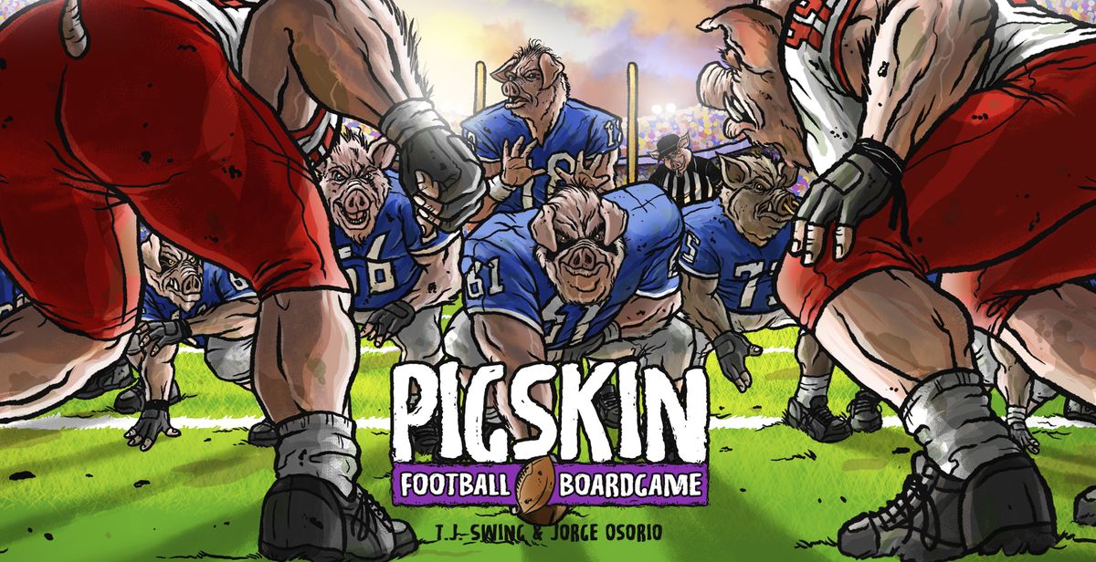 Pigskin Football | Board Game | BoardGameGeek