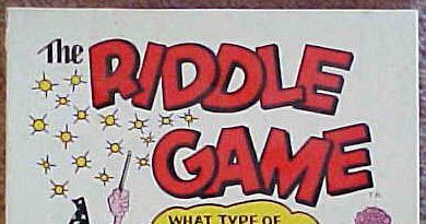 The Riddle Game | Board Game | BoardGameGeek