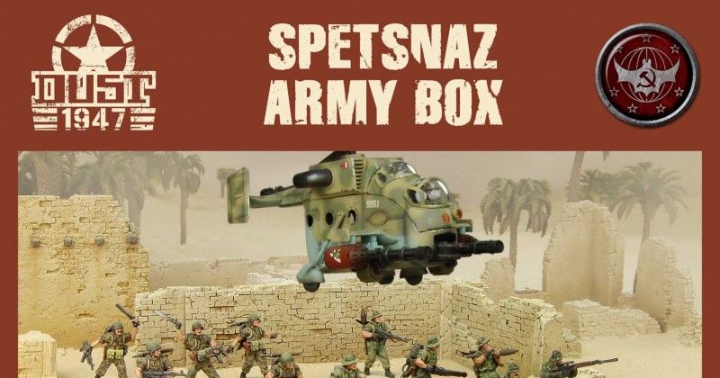 Dust 1947: Spetsnaz Army Box | Board Game | BoardGameGeek