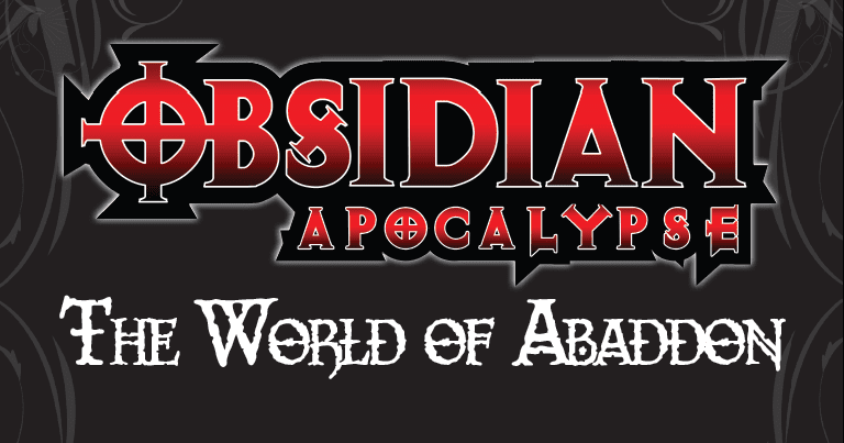 Obsidian Apocalypse: World of Abaddon | RPG Item | RPGGeek