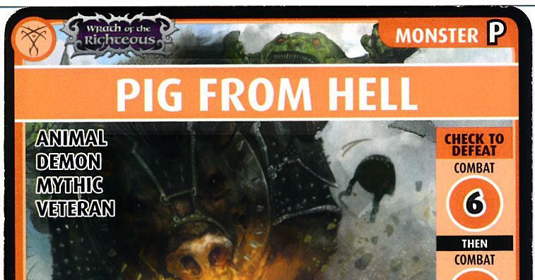 Pathfinder Adventure Card Game: Wrath of the Righteous – "Pig From Hell ...