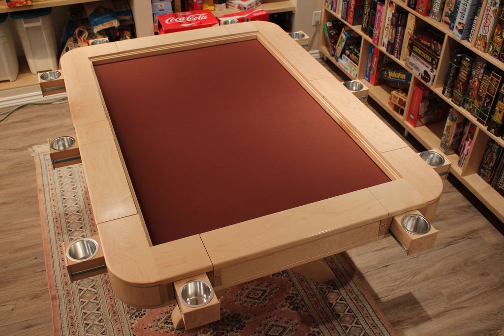 Wade Through My Babble about Designing and Building a Games Table