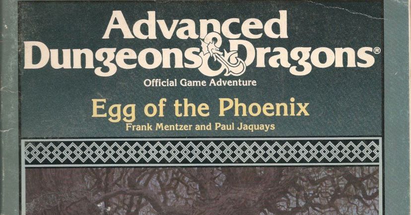 I12: Egg of the Phoenix | RPG Item | RPGGeek