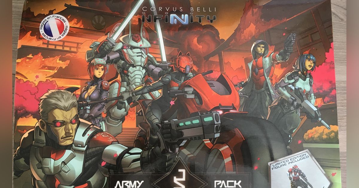 Infinity: JSA Sectorial Army Box | Board Game | BoardGameGeek