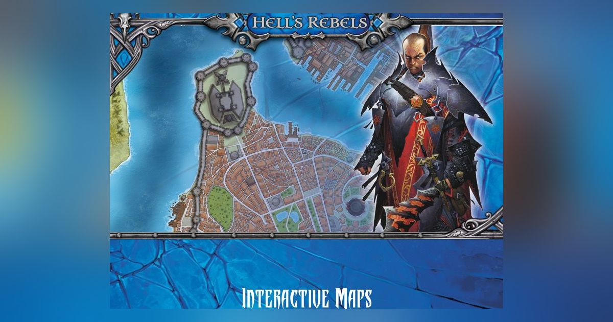 Hell's Rebels Interactive Maps Set | RPG Item | BoardGameGeek