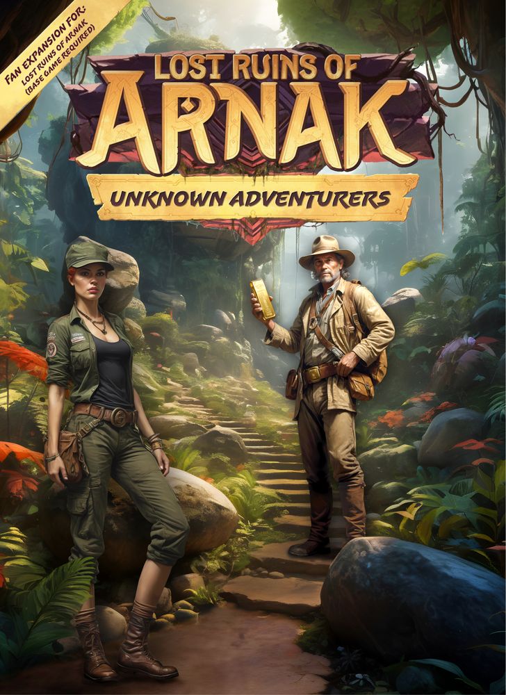 Unknown Adventurers - Fanmade Character Expansion | Lost Ruins of Arnak