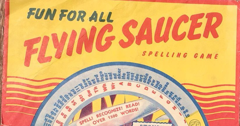 Flying Saucer Spelling Game | Board Game | BoardGameGeek