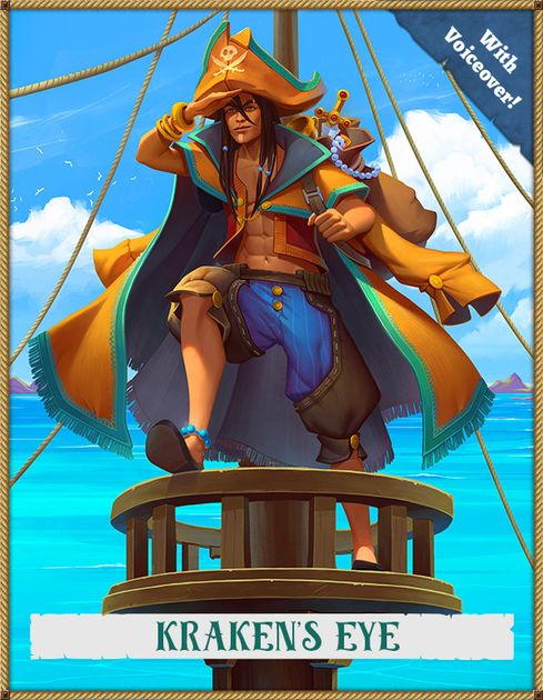 Forgotten Waters: DLC Pack 1 – Kraken's Eye | Board Game | BoardGameGeek