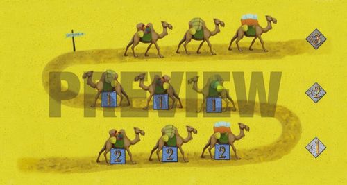 Camel Boards for Two Players and Three Players | Yspahan