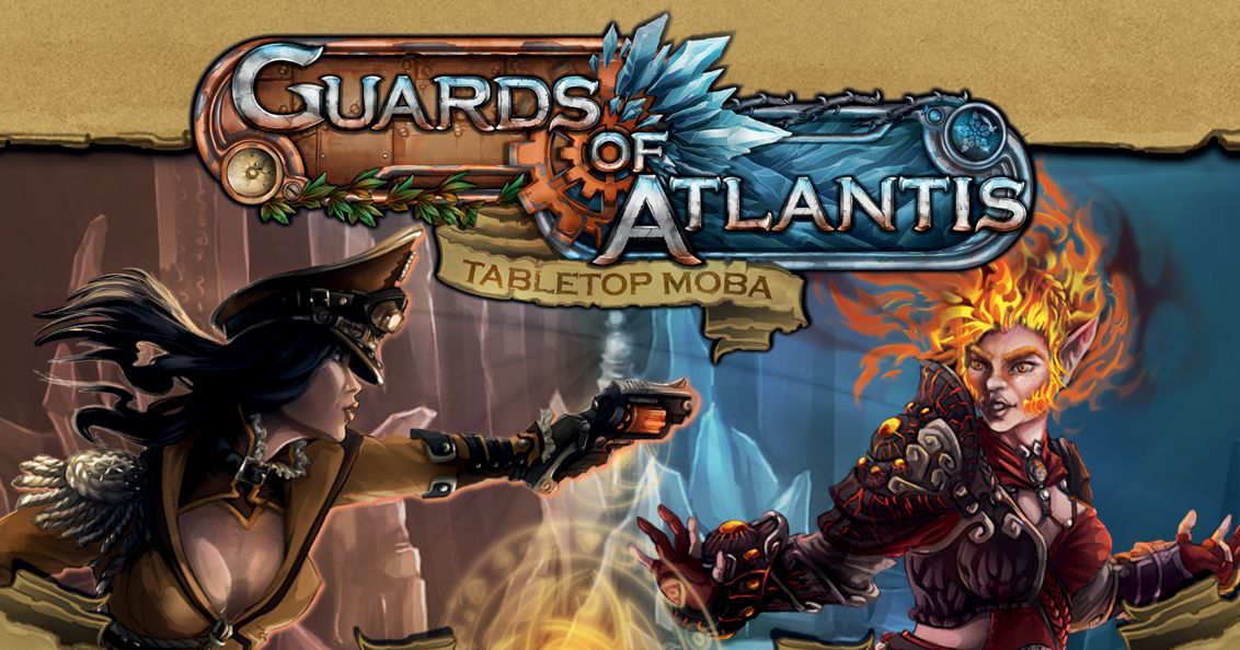 Guards of Atlantis: Sabina & Ignatia Character Pack | Board Game ...