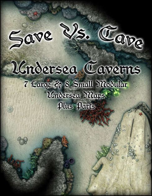 Save vs. Cave: Undersea Caverns | RPG Item | RPGGeek