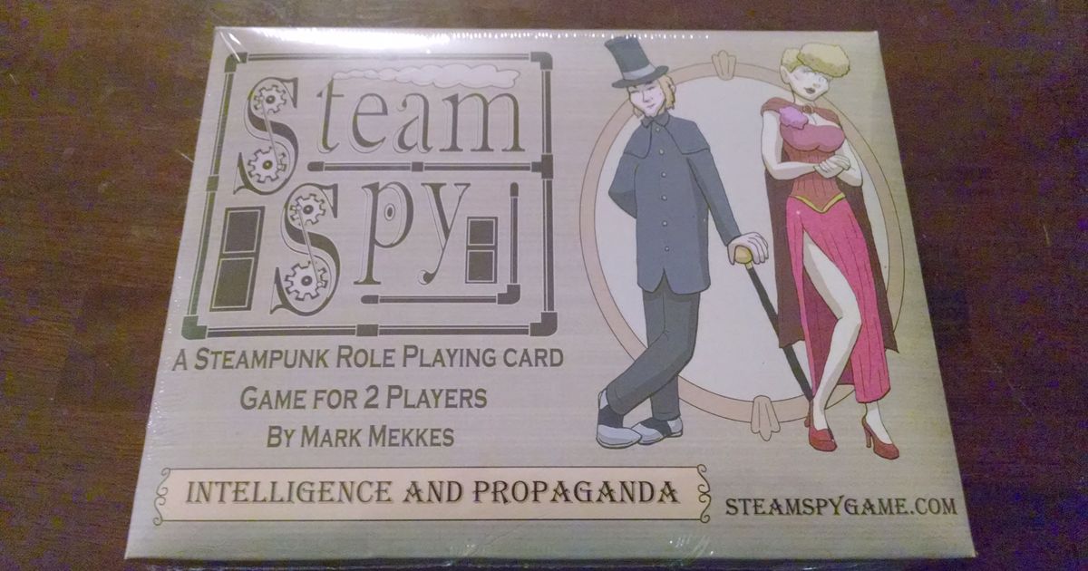 Steam Spy: Intelligence and Propaganda | Board Game | BoardGameGeek