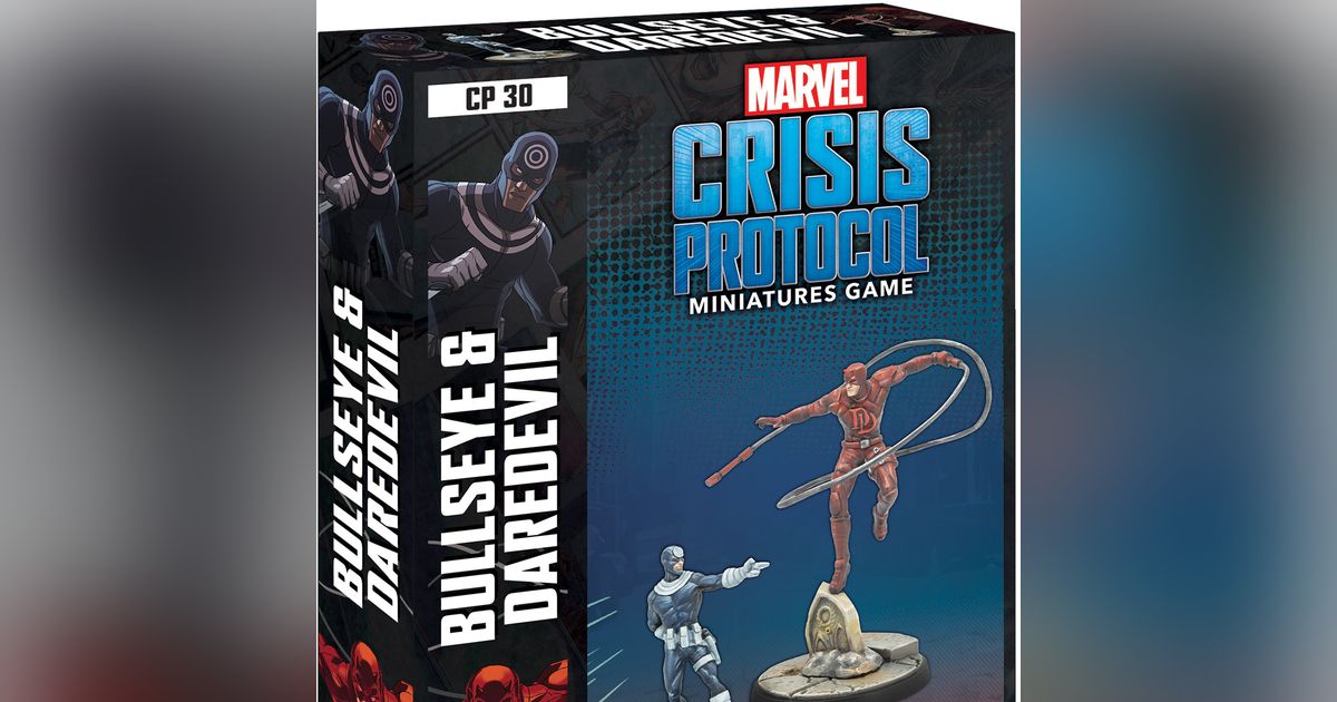 Marvel: Crisis Protocol – Bullseye & Daredevil | Board Game | BoardGameGeek