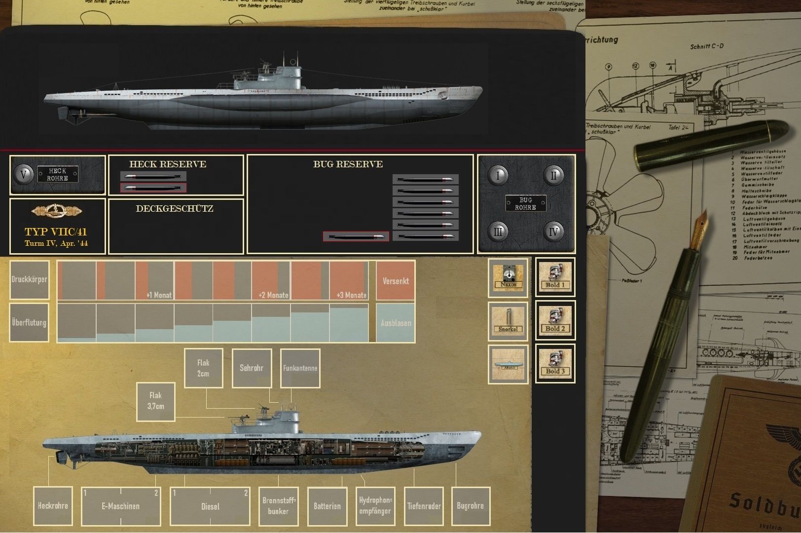 Uboat Mats overhaul | The Hunted: Twilight of the U-Boats, 1943-45