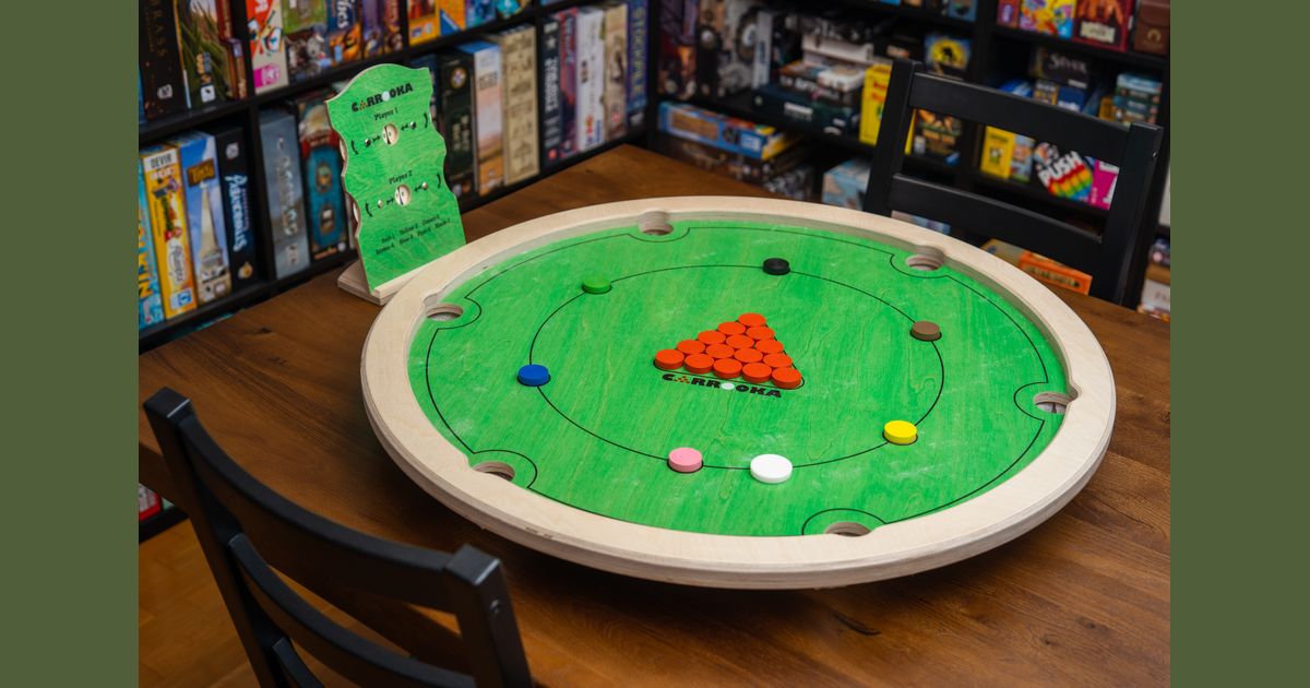 The love child of Snooker & Carrom | Carrooka