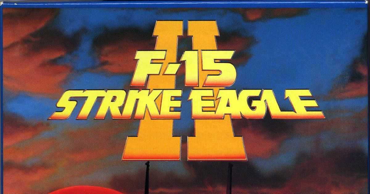 F-15 Strike Eagle II | Video Game | VideoGameGeek