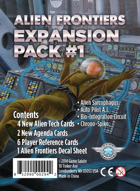Alien Frontiers: Expansion Pack #1 | Board Game | BoardGameGeek