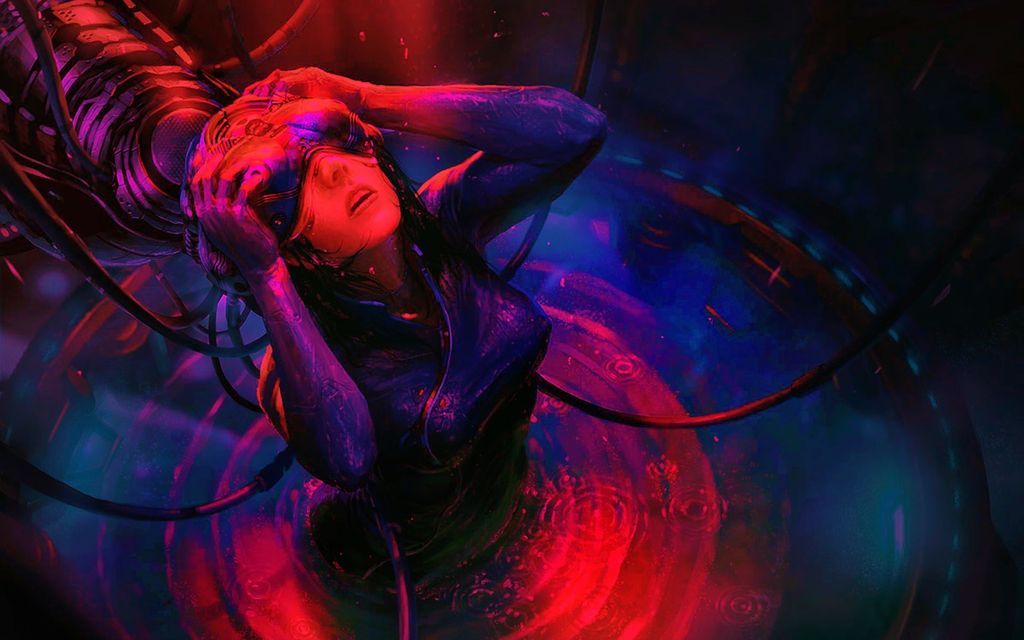 Netrunner-esque HD Wallpaper for Custom Playmats | Android: Netrunner