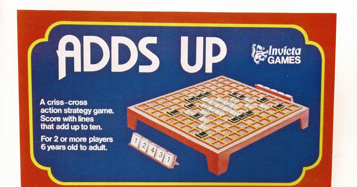 Adds Up | Board Game | BoardGameGeek