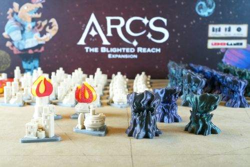 3D Blight token upgrade ideas | Arcs: The Blighted Reach Expansion