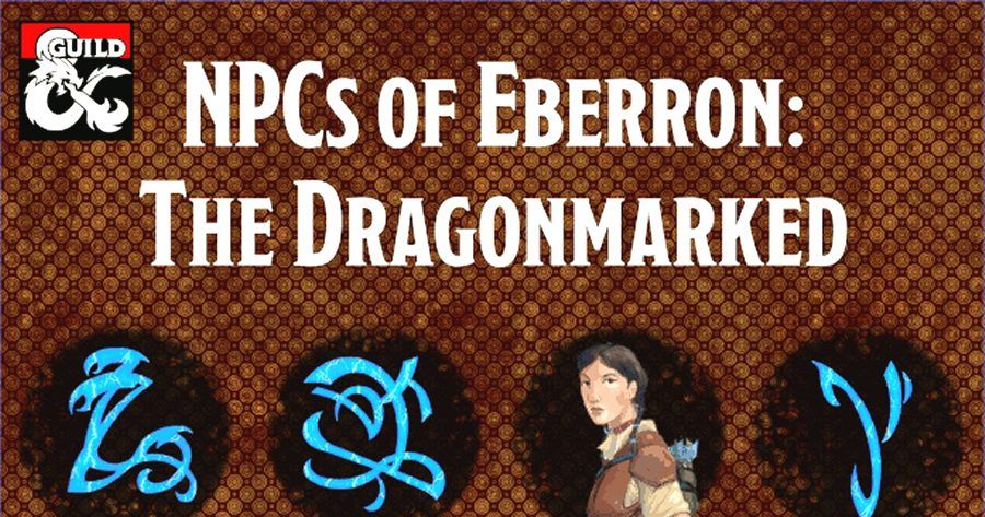 NPCs of Eberron: The Dragonmarked | RPG Item | RPGGeek