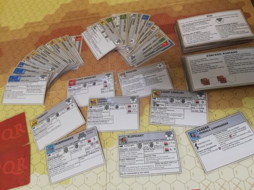 Unit and Rules Reference Cards | SPQR (Deluxe Edition)