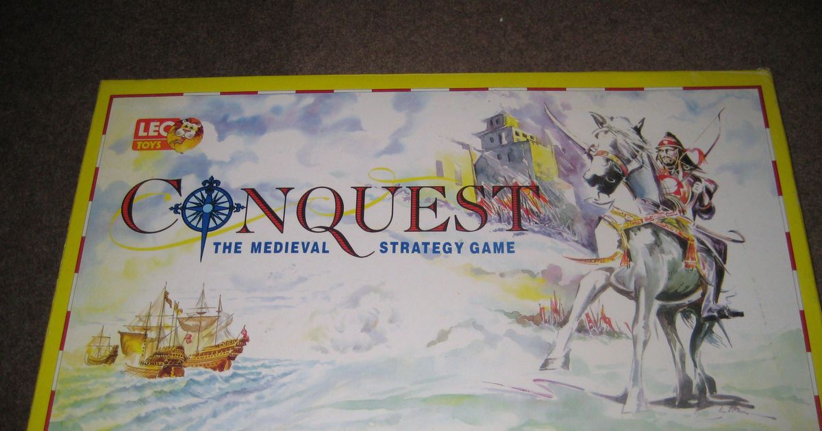 Conquest: The Medieval Strategy Game | Board Game | BoardGameGeek