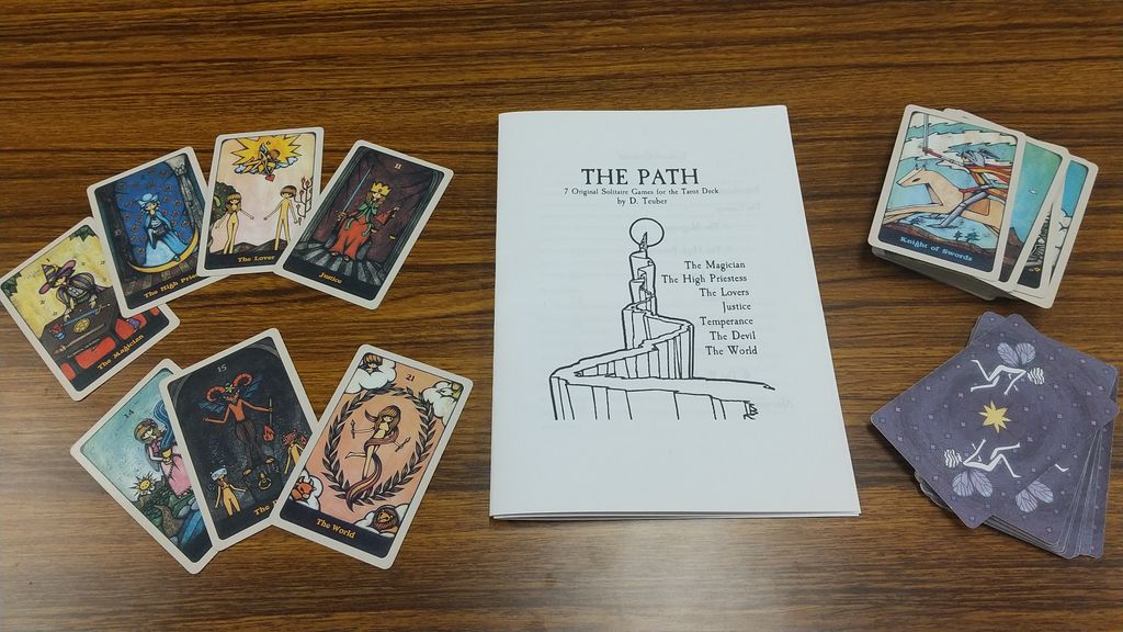 The Path: 7 Original Solitaire Games for the Tarot Deck | 1 Player guild