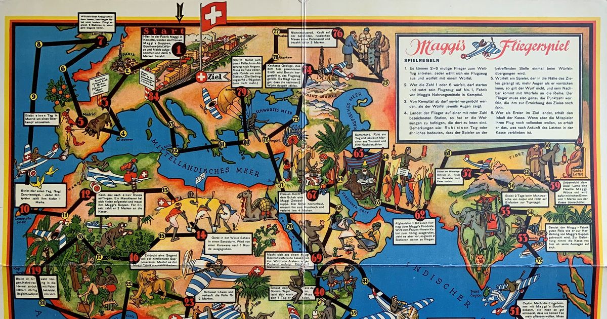 Maggi's Fliegerspiel | Board Game | BoardGameGeek