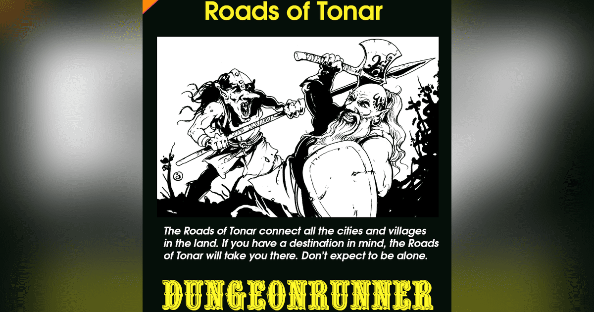 Dungeonrunner: Roads of Tonar | Board Game | BoardGameGeek