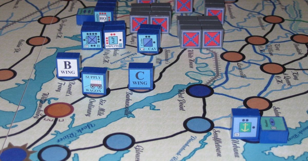 The Peninsular Campaign | Board Game | BoardGameGeek