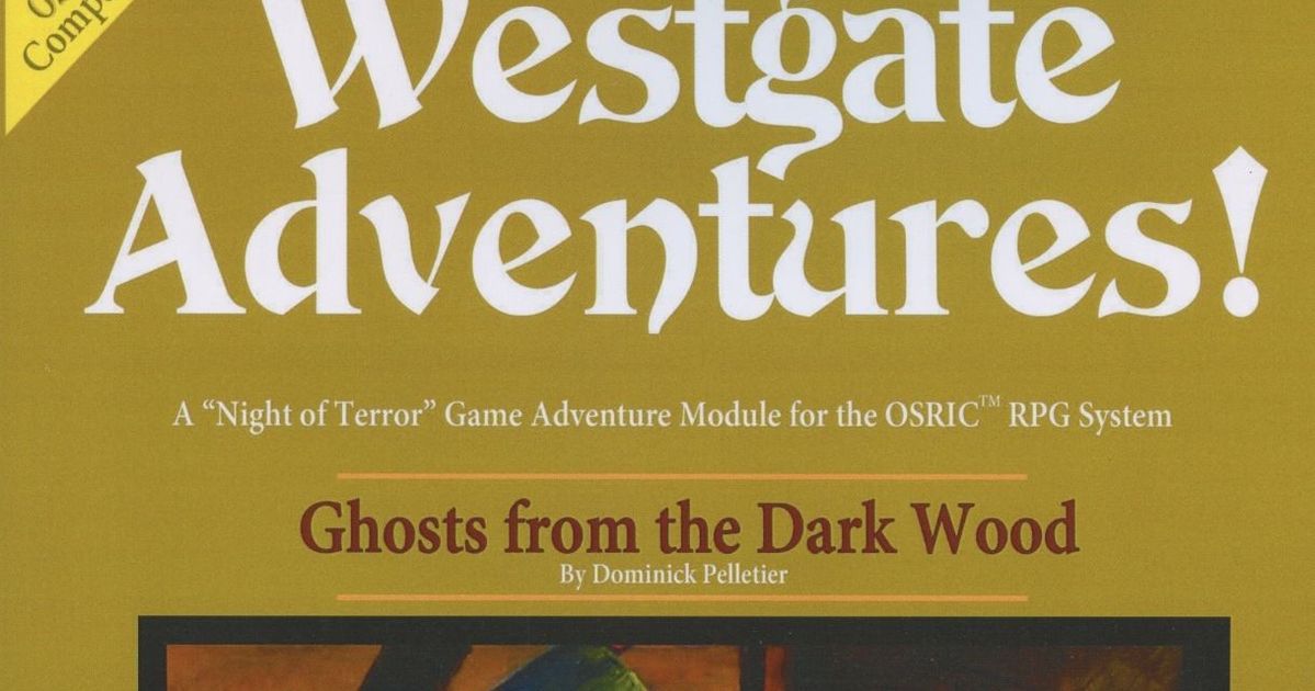 FRN01: Ghosts from the Dark Wood | RPG Item | RPGGeek