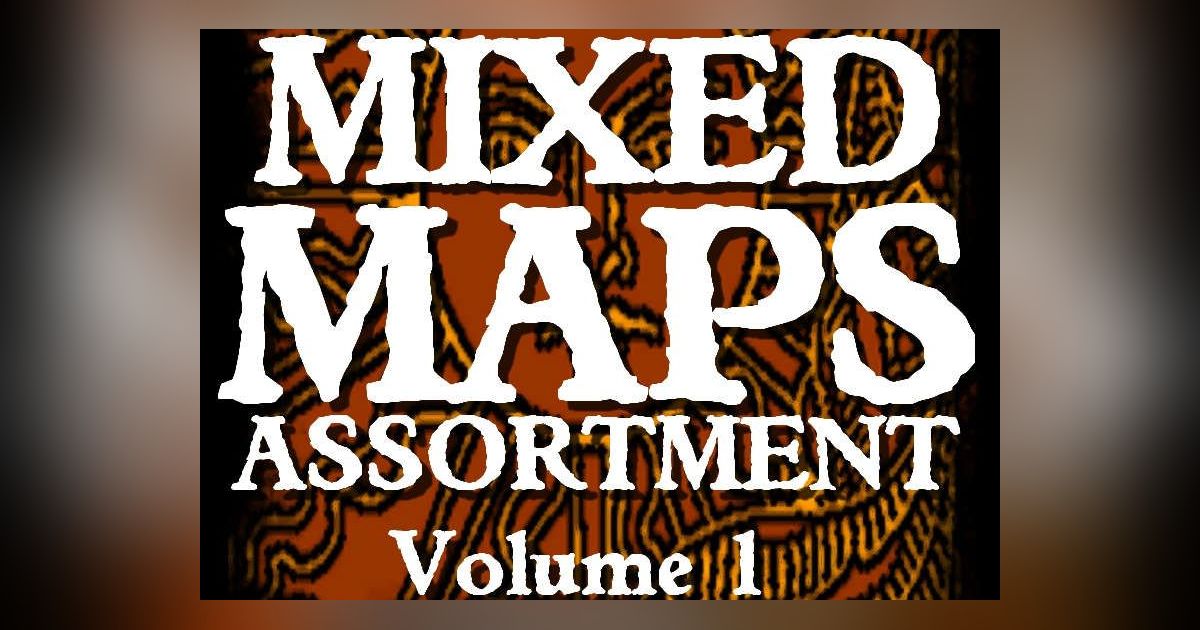 Mixed Maps Assortment Volume 1 | RPG Item | RPGGeek