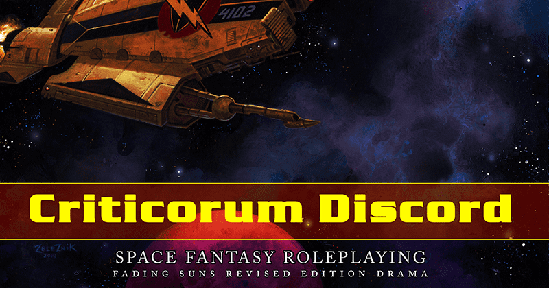 Criticorum Discord | RPG Item | RPGGeek