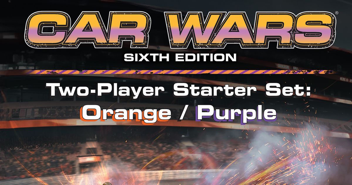Car Wars Two-Player Starter Set: Orange/Purple | Board Game | BoardGameGeek