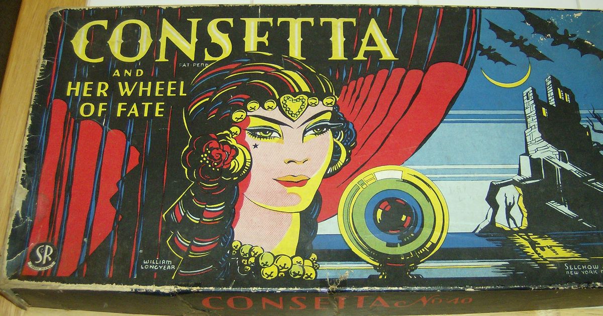 Consetta and Her Wheel of Fate | Board Game | BoardGameGeek